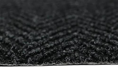 Koberce Breno Čistící zóna BOOMERANG 50, šíře role 200 cm, Černá, Vícebarevné