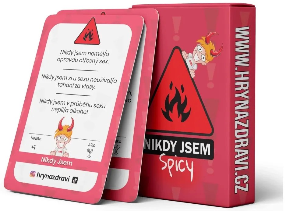 Párty hra nikdy jsem spicy
