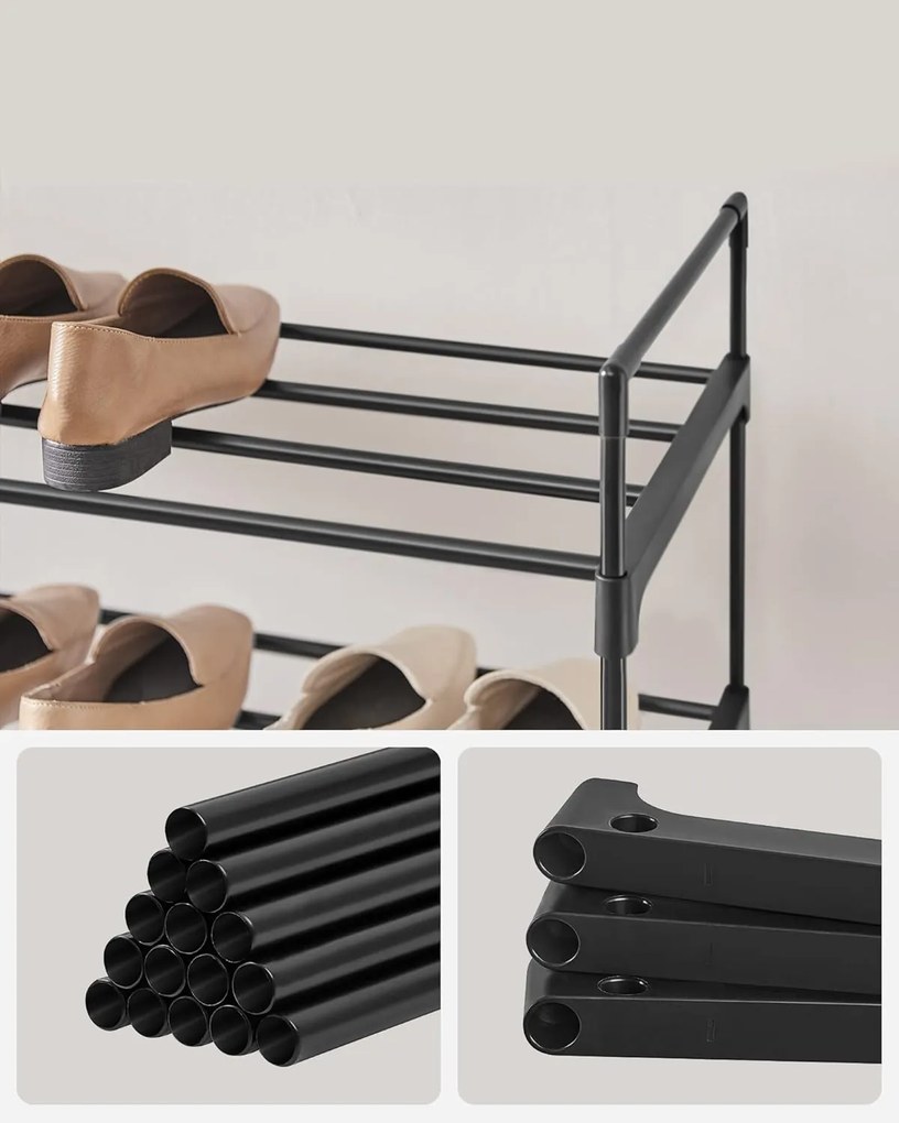 Botník Pajos 92 cm černý