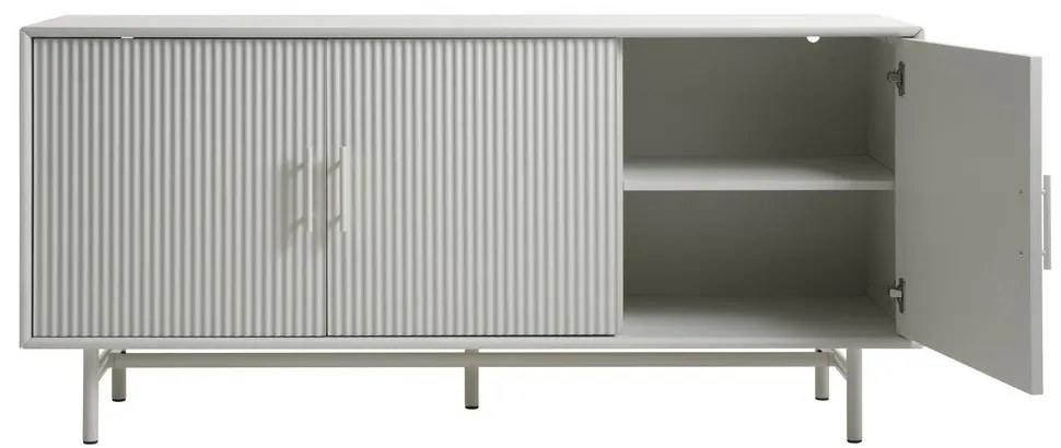 Šedá komoda 160x75x45 cm Palma – Unique Furniture
