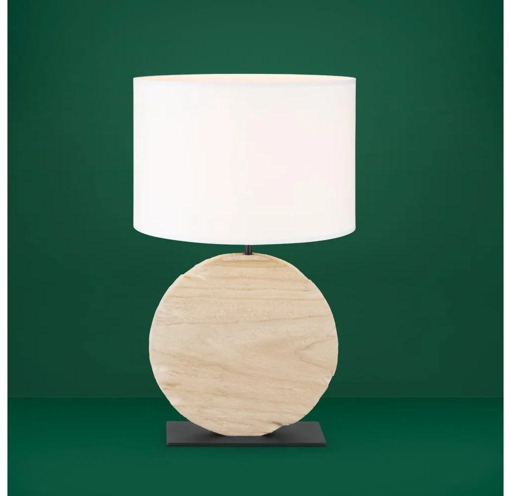 Eglo 39916 - Stolní lampa CONTESSORE 1xE27/40W/230V 63,5 cm hnědá
