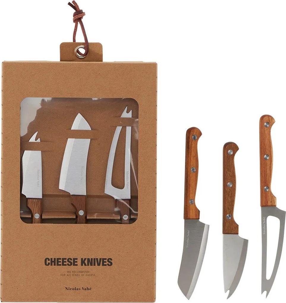 Nože na sýr Nicolas Vahe 3 ks
