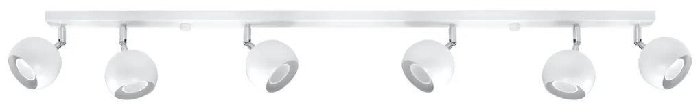 Sollux Lighting Stropní svítidlo OCULARE 6L bílé