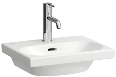 Laufen Lua umývátko 45x38 cm otvor pro baterii uprostřed H8150810001041