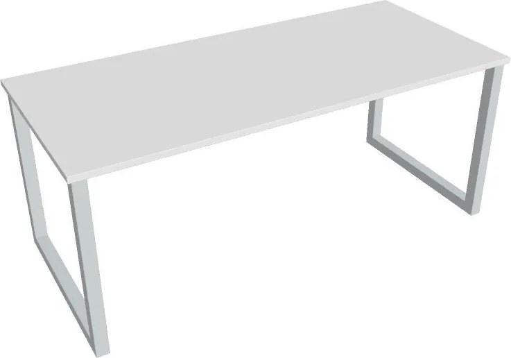 Kancelářský stůl jednací Hobis UJO1800, deskaakát, bílá RAL 9016