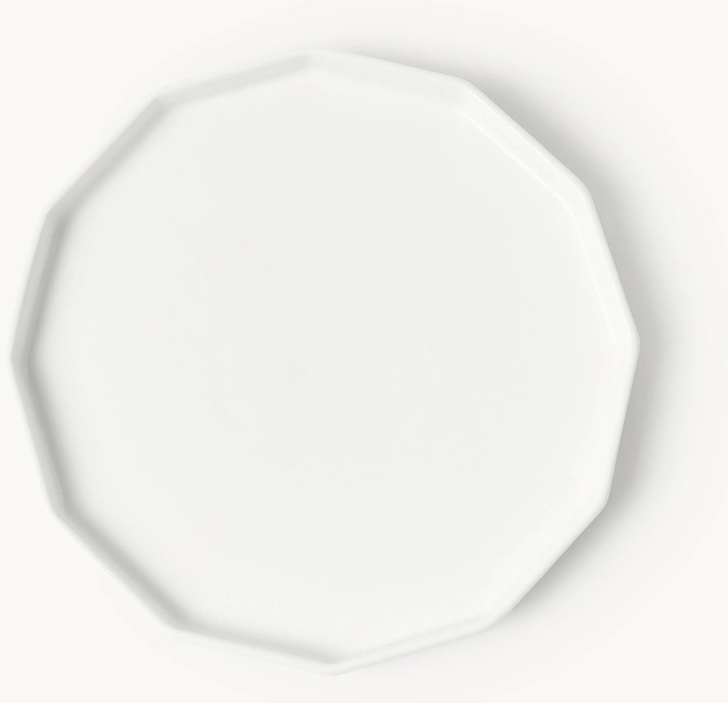 Sada porcelánových snídaňových talířů Angoli, 4 díly