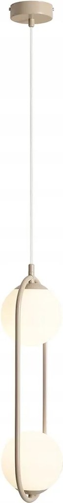 Závěsná lampa Riva 2 Beige 1086H17 Aldex