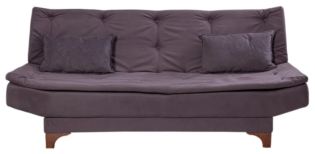 Atelier del Sofa 3-místná pohovka Kelebek - Anthracite, Antracitová