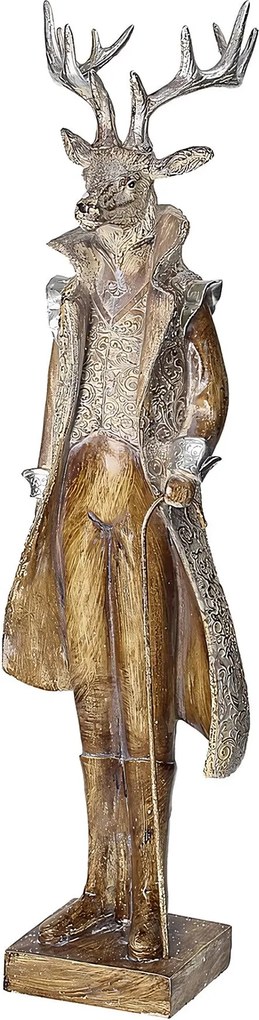 Dekorativní figurka Gentleman Deer 30x9x69 cm