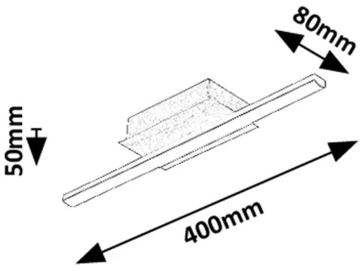 Rabalux 71397 - LED Stropní svítidlo DEMIR LED/8W/230V 4000K