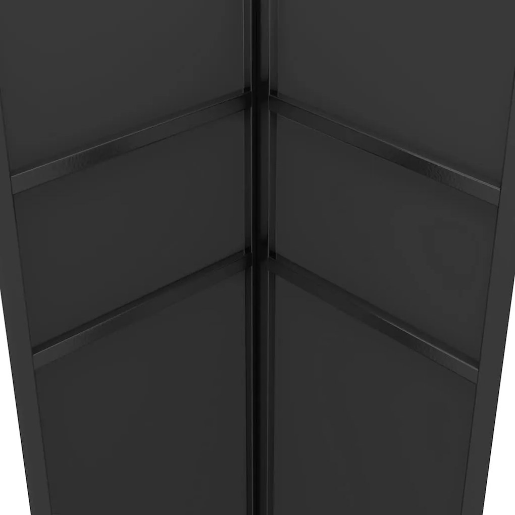 Altán dvojitá stříška a světelné LED řetězy 3 x 3 m antracitový 3070304