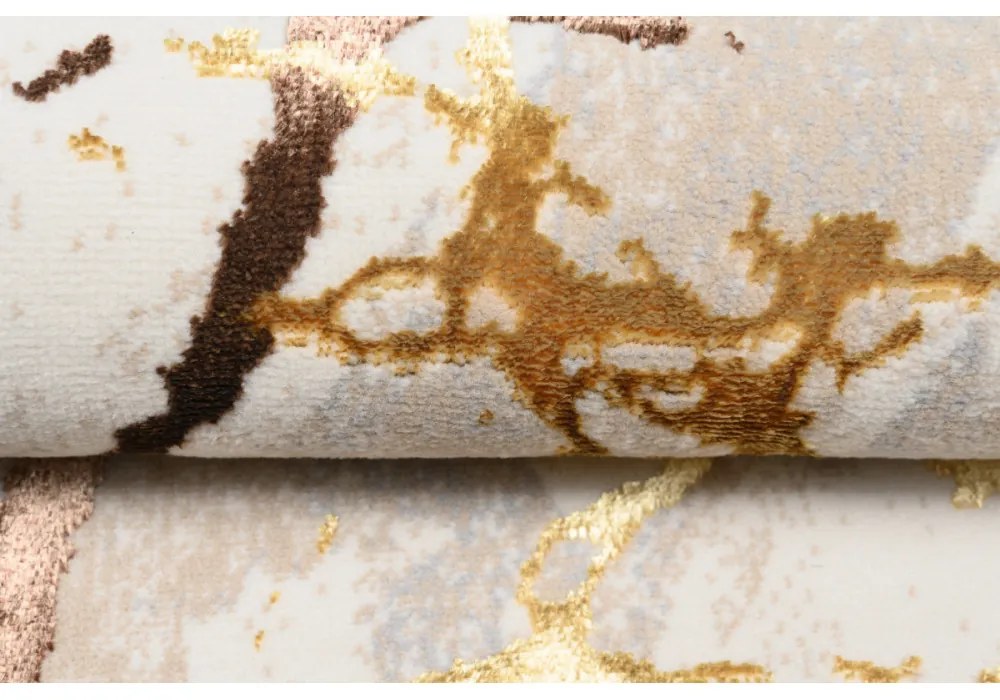 Kusový koberec Crata hnědokrémový 200x300cm