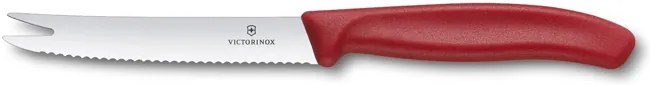VICTORINOX Nůž na sýr a uzeninu červený