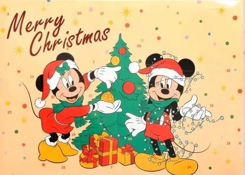 Adventní kalendář - Minnie Mouse