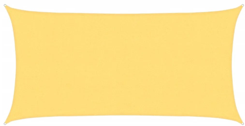 Stínící plachta 160 g/m² béžová 2 x 3,5 m HDPE 311118