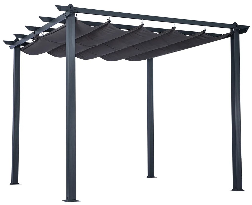 Hliníková pergola 3x3 m