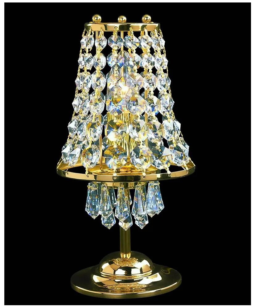 Artcrystal Artcrystal PTB112200001 - Křišťálová stolní lampa 1xE14/40W/230V AC0130