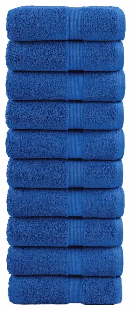 Prémiové mycí utěrky SOLUND 10 ks modré 30x30 cm 600 g/m² 137181
