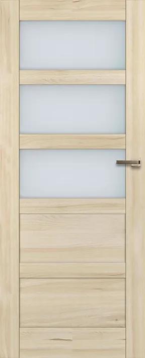 Interiérové dveře vasco doors BRAGA model 4 Průchozí rozměr: 70 x 197 cm, Orientace dveří: Levé dveře, Dekor: Dub stříbrný