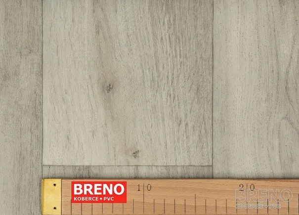Breno PVC AMBIENT Silk Oak 916L – šedé dřevo, šíře 200 cm