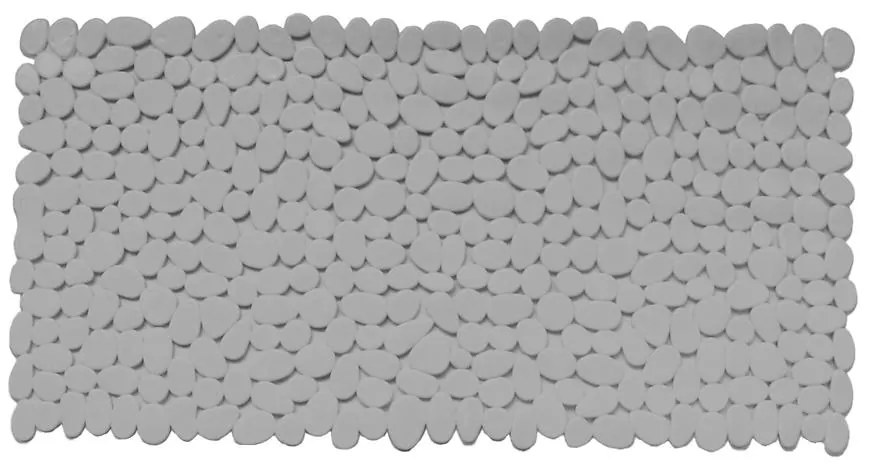 Vanová podložka kameny 70x36 j-7036-1 šedá