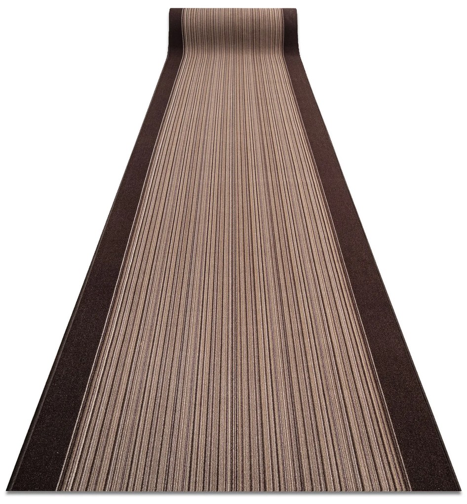 Běhoun pogumovaný CARNABY hnědý Šíře: 80 cm