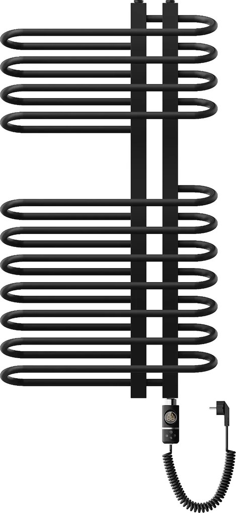 Mexen Ops, elektrické topné těleso 1000x550 mm + topné těleso 600 W, černá, W122-1000-550-2600-70