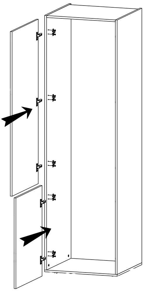 Sycylia | dolní skříňka D60ZL pro vestavnou lednici | LEVÁ | andersen