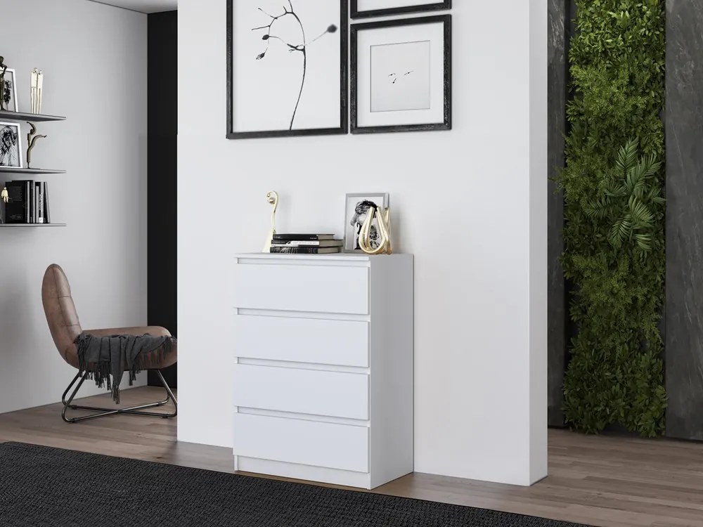 TPS Komoda MALVA M4 70 cm - Bílá