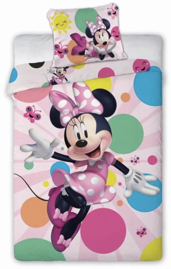 Povleceni Disney Minnie 140x200cm + 90x70 cm SETINO