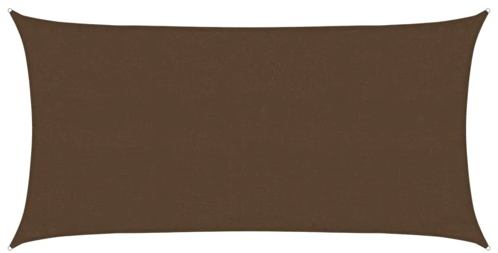 Stínící plachta 160 g/m² hnědá 3 x 6 m HDPE 311790