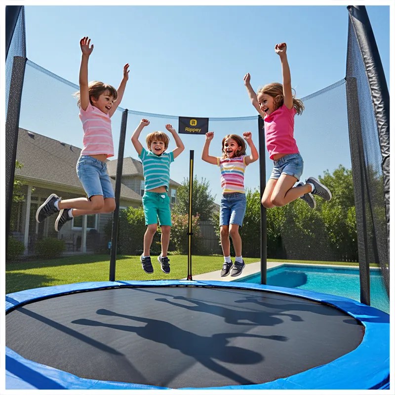 Velaco Zahradní trampolína s ochrannou sítí 10FT SKY 305