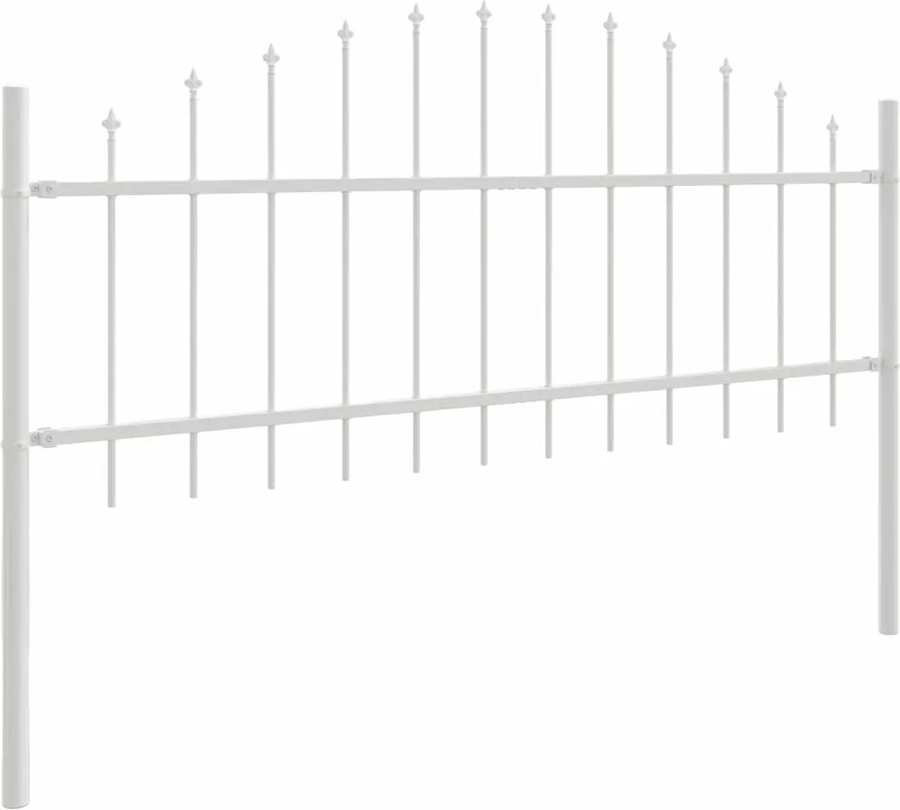 Zahradní plot WOERDEN 3 ks 170 x 115 cm Práškově lakovaná ocel 3360142