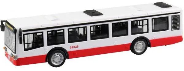 City Collection Kovový autobus na zpětný chod 16 cm