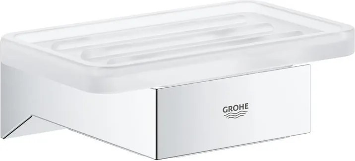 GROHE Selection Cube - Miska na mýdlo, daVinci saténová bílá 40806000