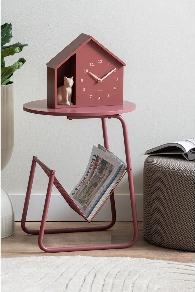 Kovový kulatý odkládací stolek ø 40 cm Riqueza Revista – Leitmotiv