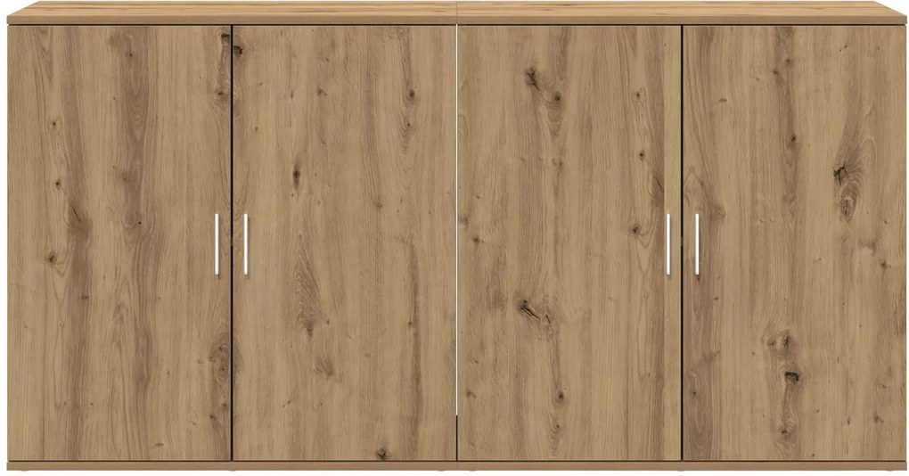 Servírovací skříň 2 ks Artisanový dub 79 x 38 x 80 cm 3334309