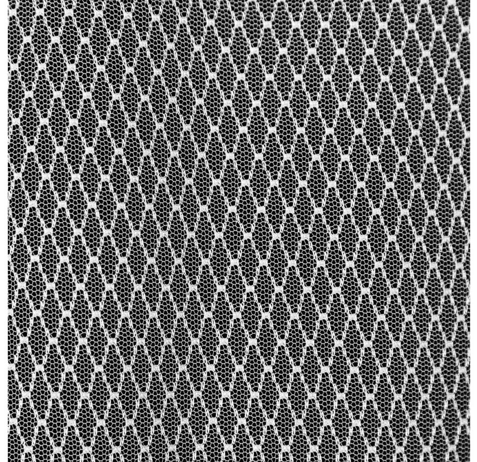 Rand žakárová záclona BAKLAVA 23/1043 hrubé káro, s olůvkem, bílá, výška 180cm (v metráži)