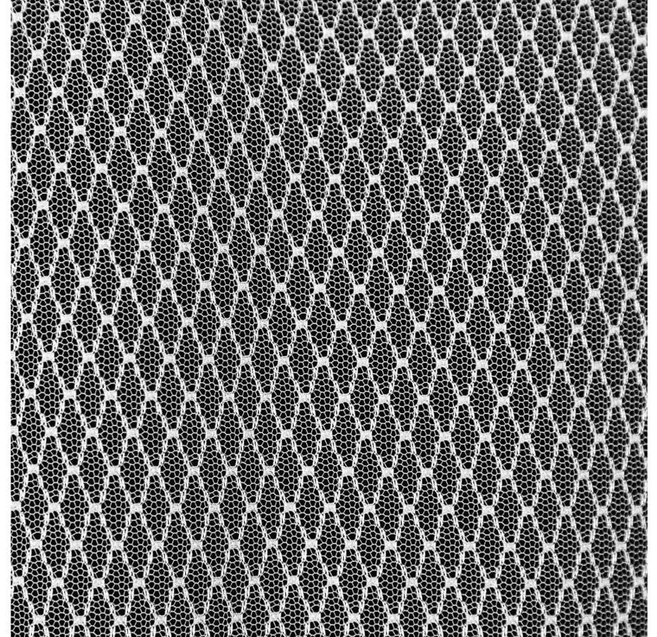 Rand žakárová záclona BAKLAVA 23/1043 hrubé káro, s olůvkem, bílá, výška 230cm (v metráži)