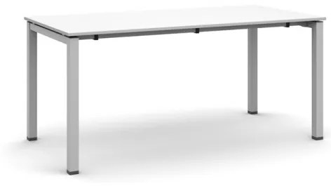 Jednací stůl AIR, deska 1600 x 800 mm, bílá