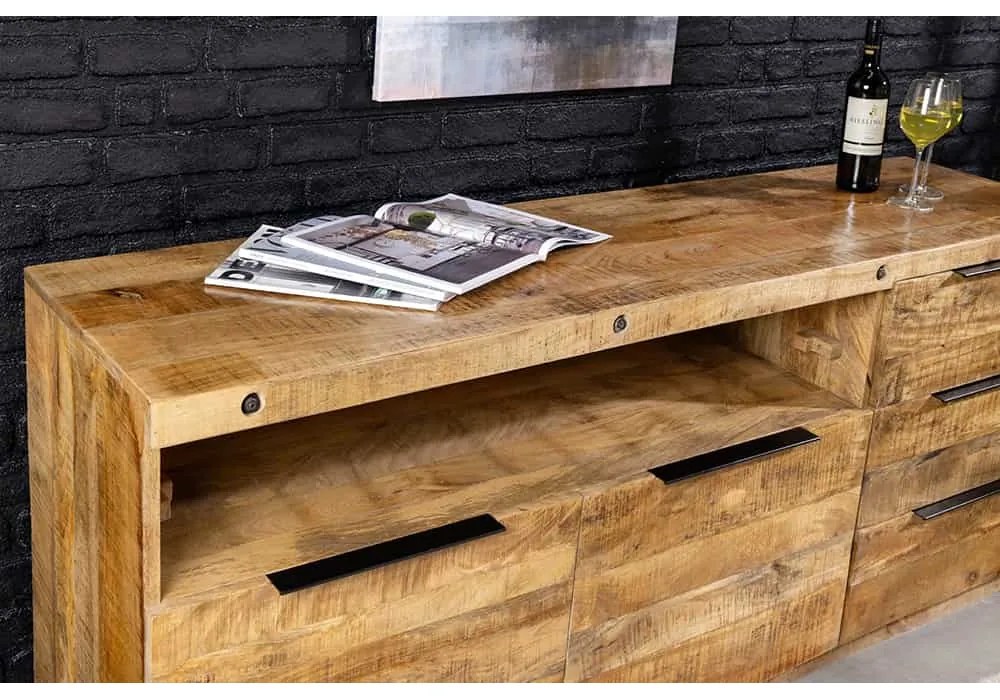 Massive home | Barová komoda Iron Craft 175cm masiv mango