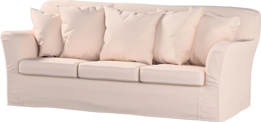 Potah na pohovku IKEA Tomelilla 3-místná nerozkládací barva růžová látka pletený vzor