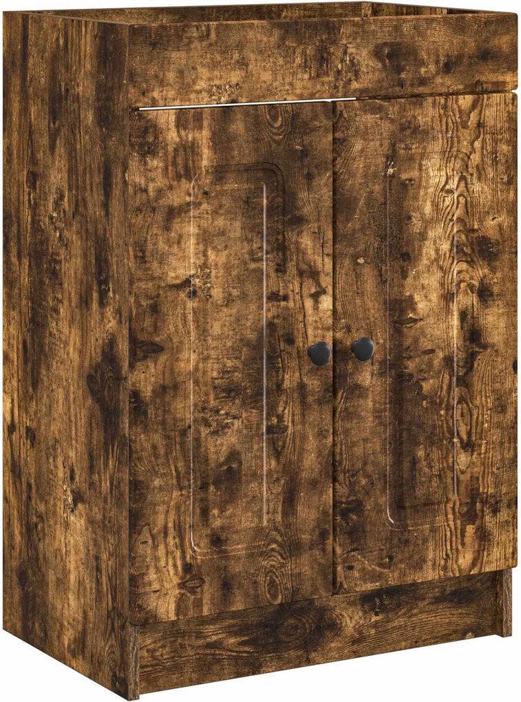 Sada koupelnového nábytku Kouřový dub 78,5 x 37,5 x 81 cm 3404179