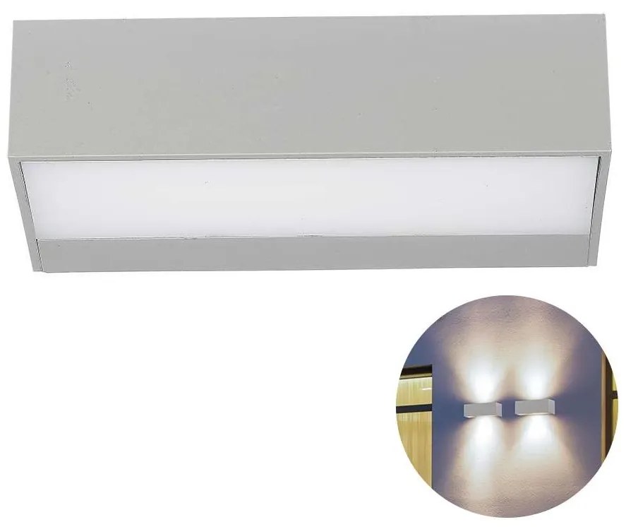 V-Tac LED Venkovní nástěnné svítidlo LED/9W/230V 3000K IP65 VT0943