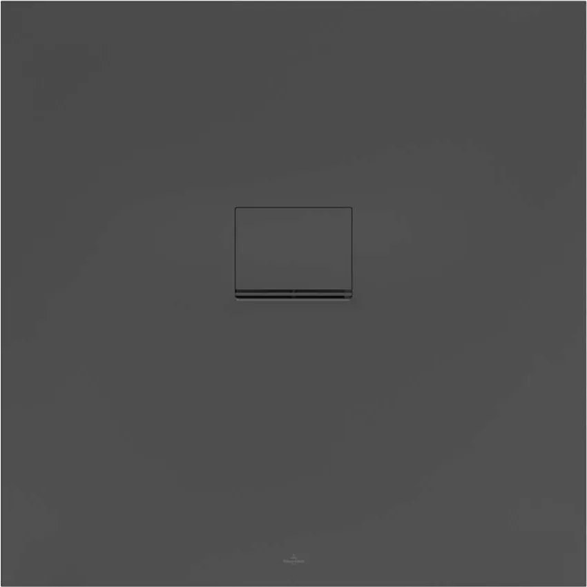 Villeroy & Boch Squaro Infinity - Sprchová vanička, 100x100 cm, Antracit UDQ1010SQI1V-1S