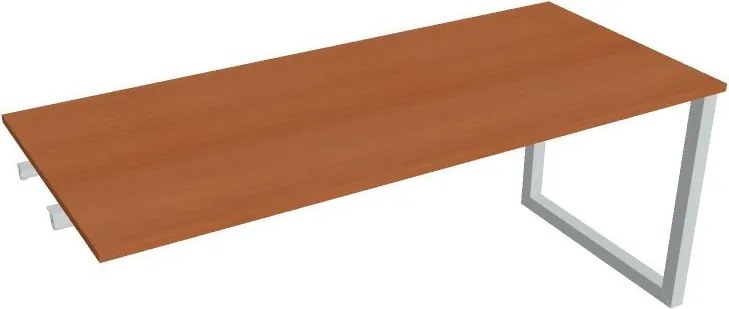 Hobis Kancelářský pracovní stůl k řetězení Hobis UJO 1800R, bílá RAL 9016, deskaakát