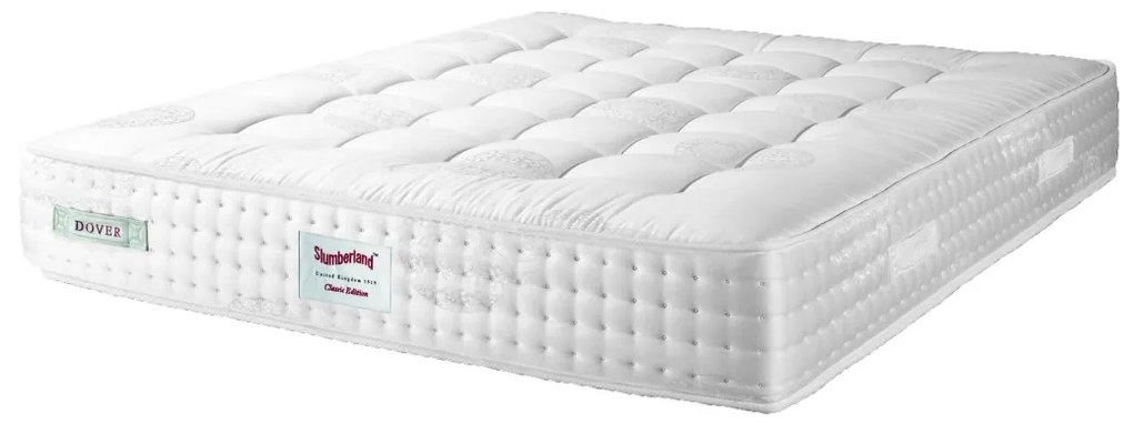 Slumberland DOVER - luxusní matrace s pružinami v taštičkách a s latexem 160 x 190 cm