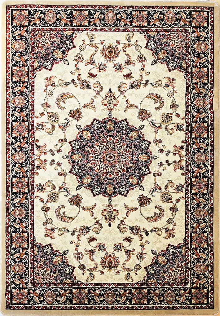 BE Koberec Anatolia 5857 CREAM - krémový obdélníkový Rozměr: 100x200 cm