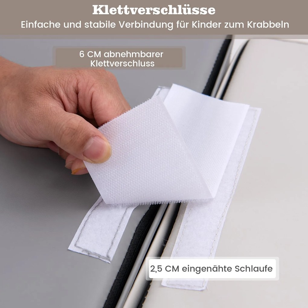 Costway 4 KS. Pěnové stavebnice na běhání a lezení, obří stavebnice