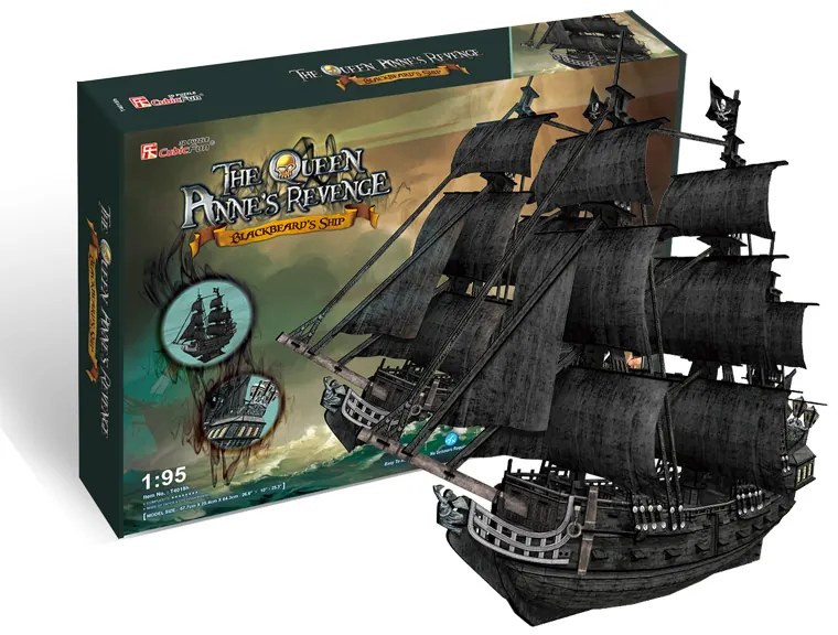 CubicFun - Puzzle 3D The Queen Anne's Revenge